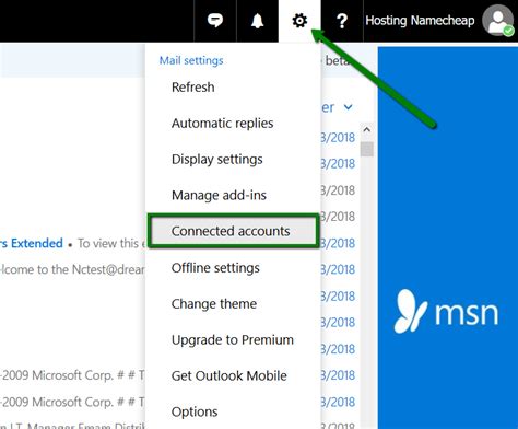 How To Add CPanel Email Account To Outlook Webmail