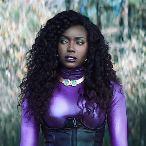 Anna Diop Aka Starfire Rtitanstv