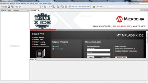 Create A New Embedded Project With Mplab Ide Pic Tutorials