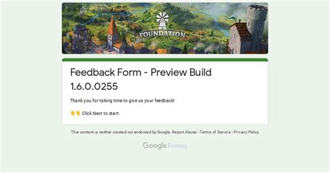 Preview Build Hotfix 1 6 2 0602 Is Now Live Foundationgame