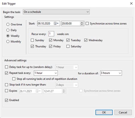 Repeating Scheduled Task Is Running Out Of Schedule Microsoft Qanda