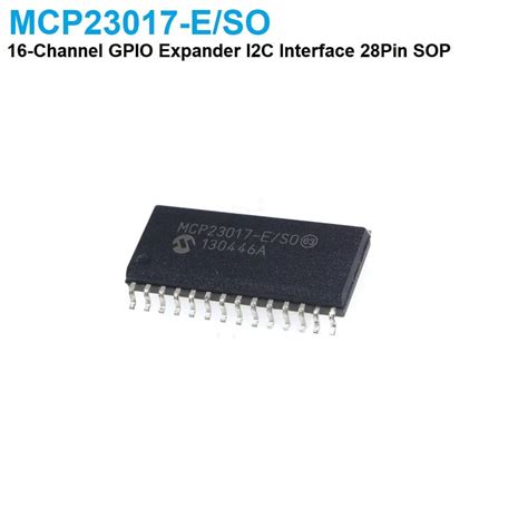 MCP E SO Microchip Channel I O Expander I C Pin SOP UGE Electronics Egypt