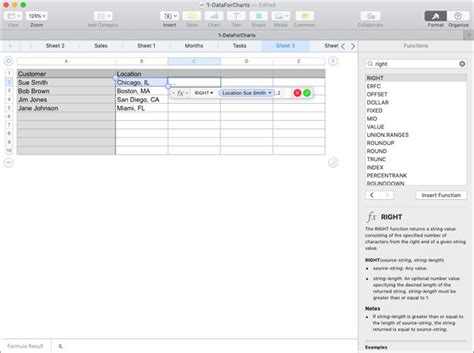 How To Use Formulas And Functions In Numbers On Mac
