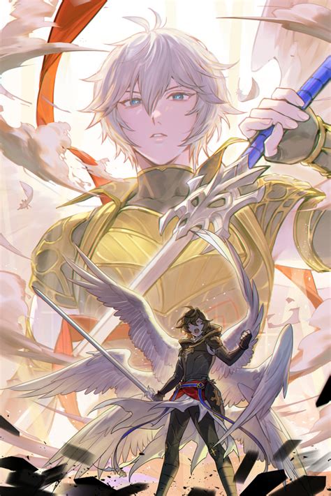 Tekki Tki Lucifer Shingeki No Bahamut Sandalphon Granblue Fantasy Granblue Fantasy