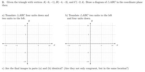 Solved 2 Given The Triangle With Vertices