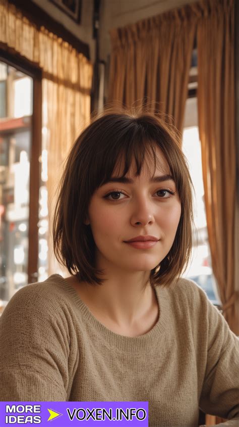 21 Straight Hair With Bangs Undercut And Textured Styles For Modern Looks