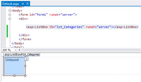 Aspnet List Controls Listbox Dropdownlist Checkboxlist And Radiobuttonlist Aspnet C