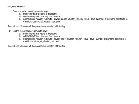 Generate Keys Dell Powerscale Synciq Architecture Configuration