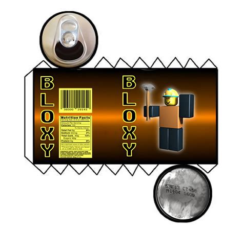 Bloxy Cola Шаблон бумажной куклы Бумажные поделки Поделки