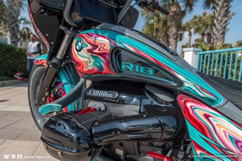 宝马摩托车美图摄影图交通工具现代科技摄影图库昵图网