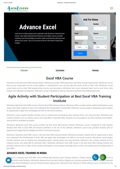 PPT Our Best Trainer Will Teach You Excel And VBA Course PowerPoint Presentation ID