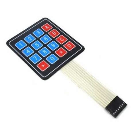 Keypad Matrix Module Membrane Switch 4x4