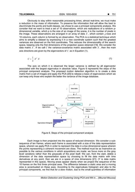 Motion Detection And Clustering Using Pca And Nn In Color Image Sequence Pdf