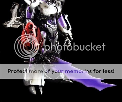 Heavy Scratch Megatron Prime Arm With Dark Star Saber TFW The Boards