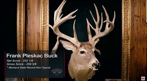 A Record For 49 Years See The Largest Deer Shot In Montana