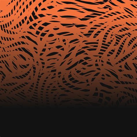 Premium Vector Abstract Tiger Pattern Background