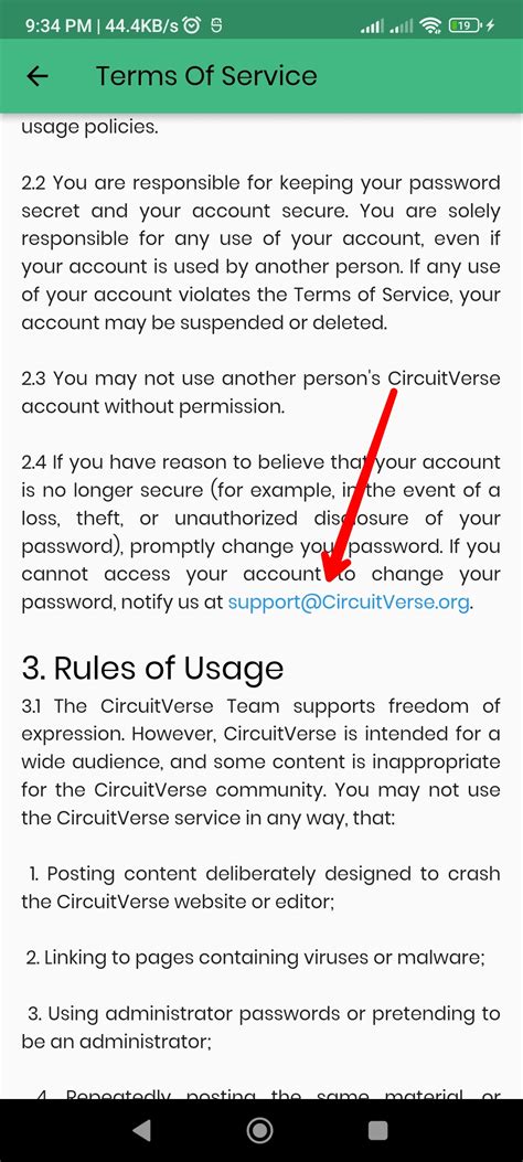 email us feature not working · issue 258 · circuitverse mobile app