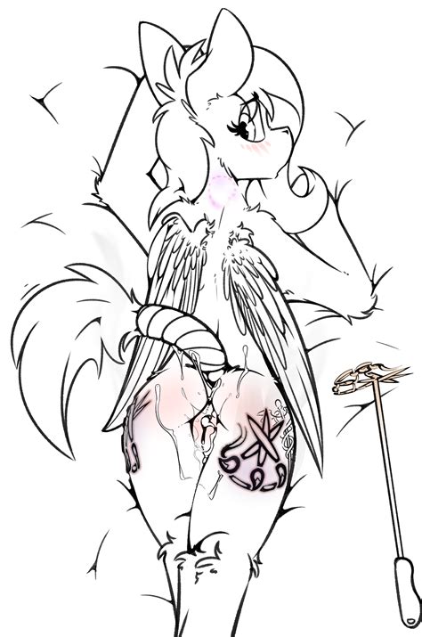 Rule 34 After Sex Anthro Ass Bite Mark Blush Branding Branding Iron Cum Cum In Pussy Cum