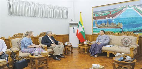 ကုလသမဂ္ဂစီမံကိန်းဝန်ဆောင်မှုများရုံး၏ အာရှဒေသဆိုင်ရာ ညွှန်ကြားရေးမှူး မစ္စတာဆန်ဂျေးမာသာအား