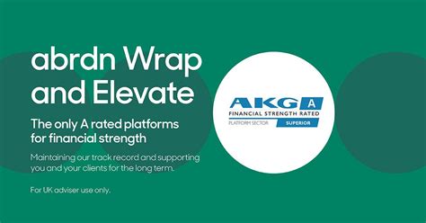Abrdn On Linkedin Abrdn Wrap And Elevate Remain The Only A Rated Platforms In The Market…