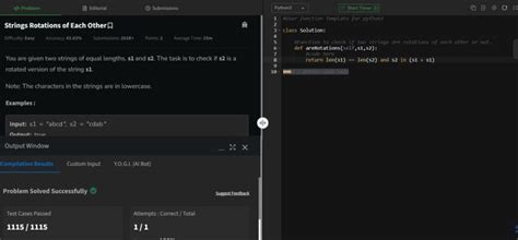 160daysofdsa Day20 Dsa Gfg160 Geekstreat2025 Stringrotation