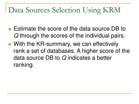 Ppt Effective Keyword Based Selection Of Relational Databases Powerpoint Presentation Id5878863