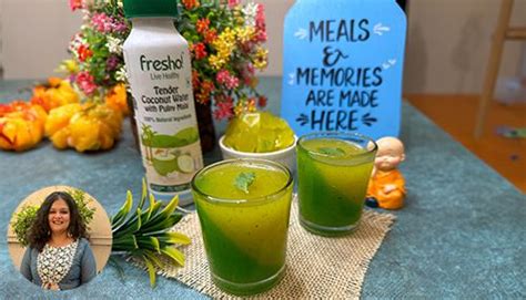 Minty Mango Coconut Shots Recipe How To Make Minty Mango Coconut Shots