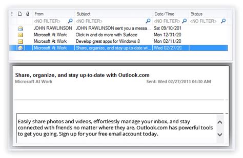 Preview Of EDB Data Files