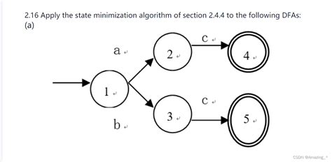 编译原理期末复习 一 子集构造法 Csdn博客