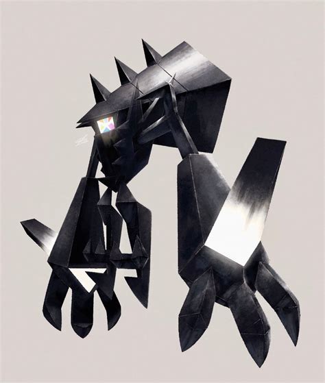 Necrozma And Necrozma Pokemon Drawn By Ewokakukaede Danbooru