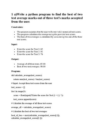 BCS358D Syllabus Data Visualization With Python Semester III Course