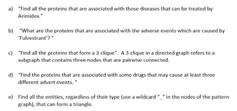 Solved Sparql 25 Consider The Graph In Question 1 And