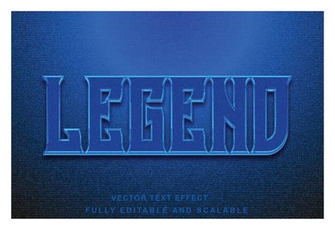 Premium Vector Editable Vector Text Effect