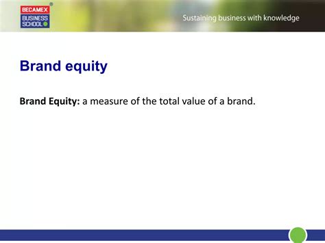 Customer Based Brand Equity Ppt
