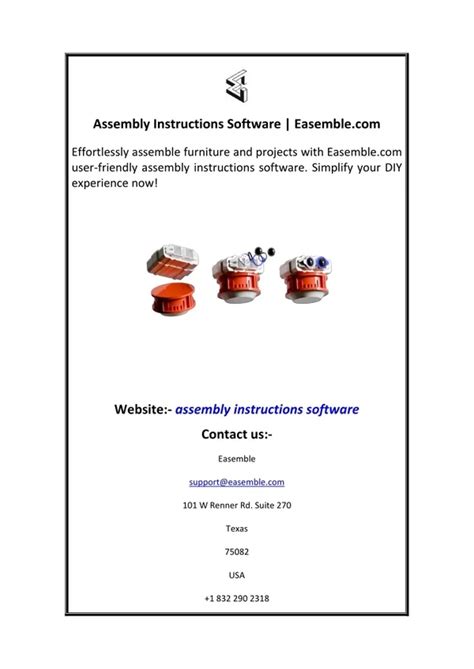 Ppt Assembly Instructions Software Powerpoint
