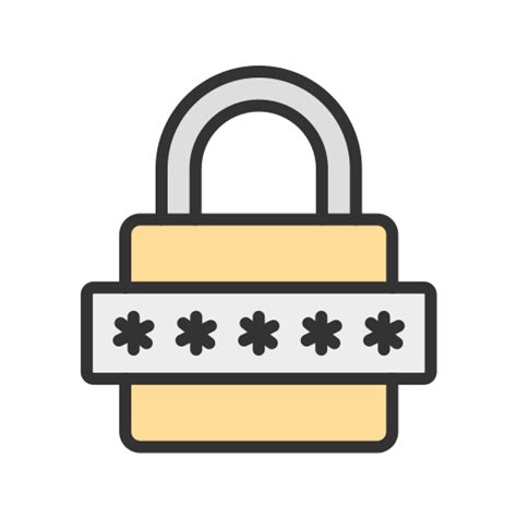 Passcode Generic Color Lineal Color Icon