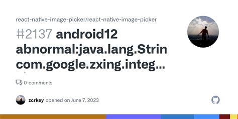 android12 abnormal java lang tegration androidtentresult