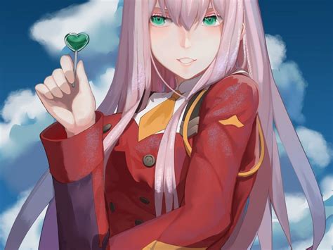 Zero Two Wallpapers Wallpaper Cave
