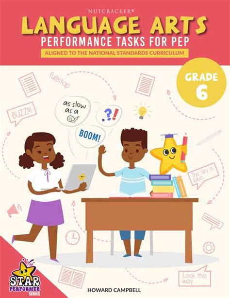 Language Arts Performance Tasks For Pep Grade 6 Nutcracker Books And