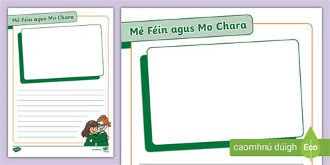 Mé Féin Agus Mo Chara Teacher Made Twinkl