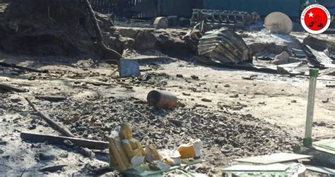 ကန့်ဘလူမြို့နယ် ဂါးဂလော်ကျေးရွာ မီးရှို့ခံရမှု သတင်းဌာနများ၌ ဖော်ပြပ