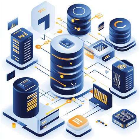 Una Representación Visual De Los Sistemas De Gestión De Bases De Datos Dbms Como Mysql
