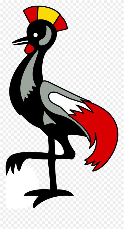 Download Flag Of Uganda National Flag Country Crested Crane Uganda