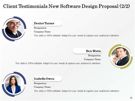 New Software Design Proposal Powerpoint Presentation Slides Presentation Graphics