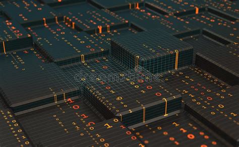 Low Code Software Development Platform Technology Concept 3d