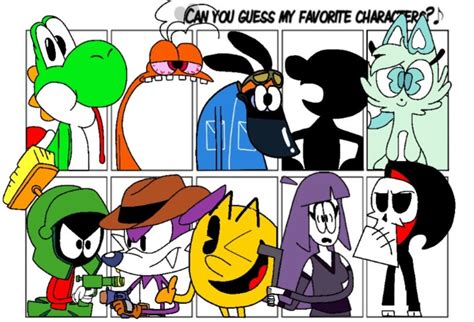 Can You Guess My Favorite Characters Part 2 By Aguywholikesdraw On
