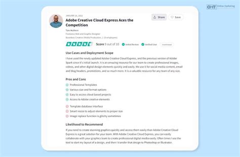 Adobe Spark Features User Reviews Pros And Cons And More