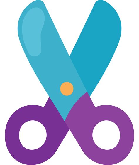 Scissors Cartoon Icon Isolated White Background 24406053 Png