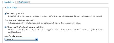 Editor Does Not Appear In New Drupal Install Drupal Org