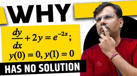 Why This Differential Equation Has No Solution Explanation By GP Sir